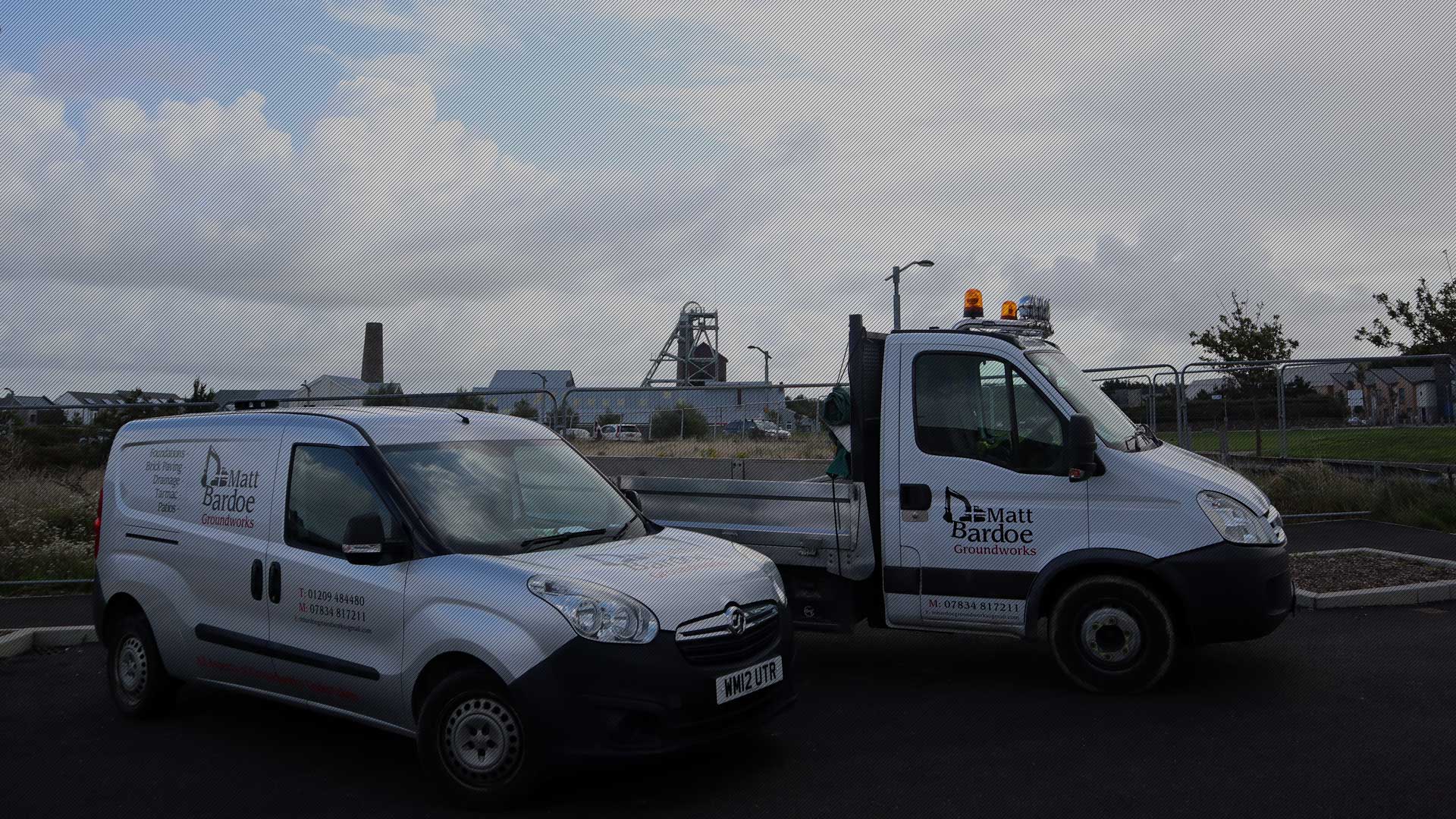 Groundworks, clearance, foundations, and drainage services in Cornwall